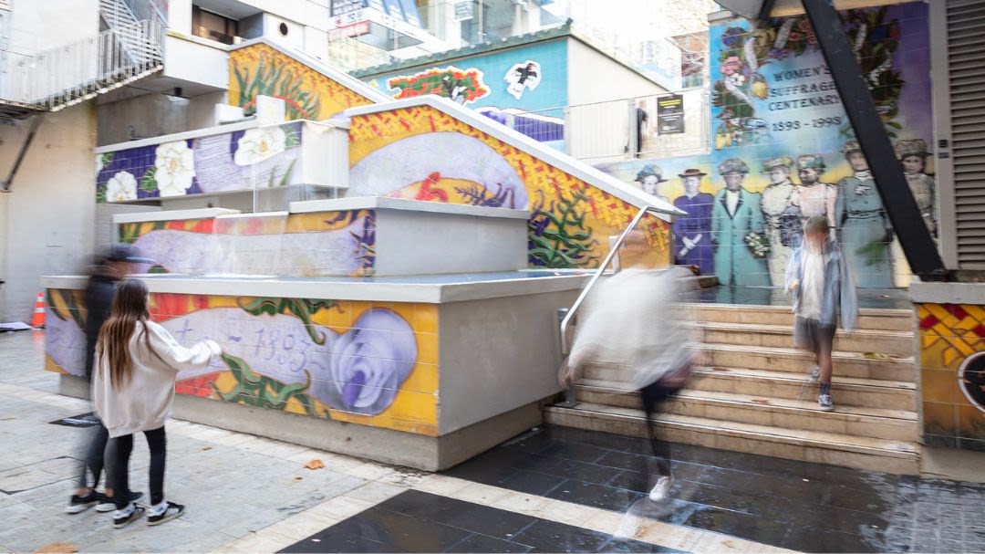 Explore the Auckland Women's Suffrage Memorial